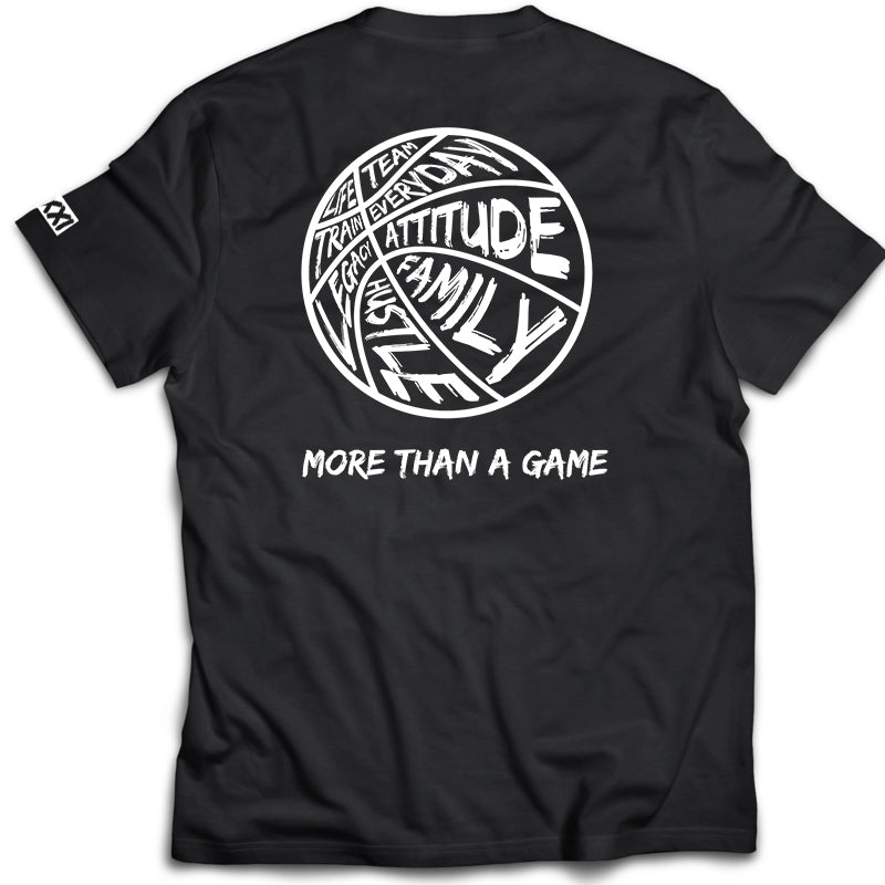 More Than A Game T Shirt Black Bigger Than Basketball More Than A Game T Shirt Black Bigger Than Basketball