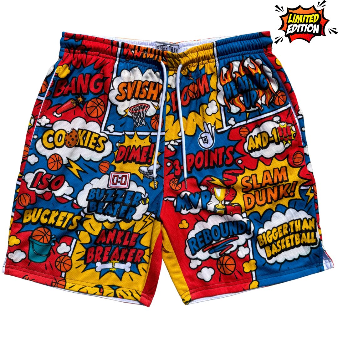Comic Book - Shorts – Bigger Than Basketball