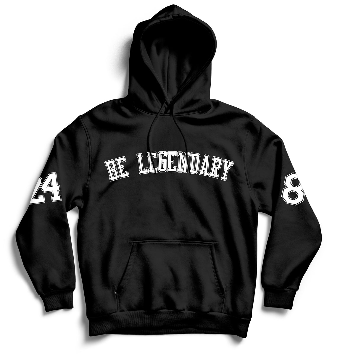 Be Legendary - Hoodie - Black – Bigger Than Basketball