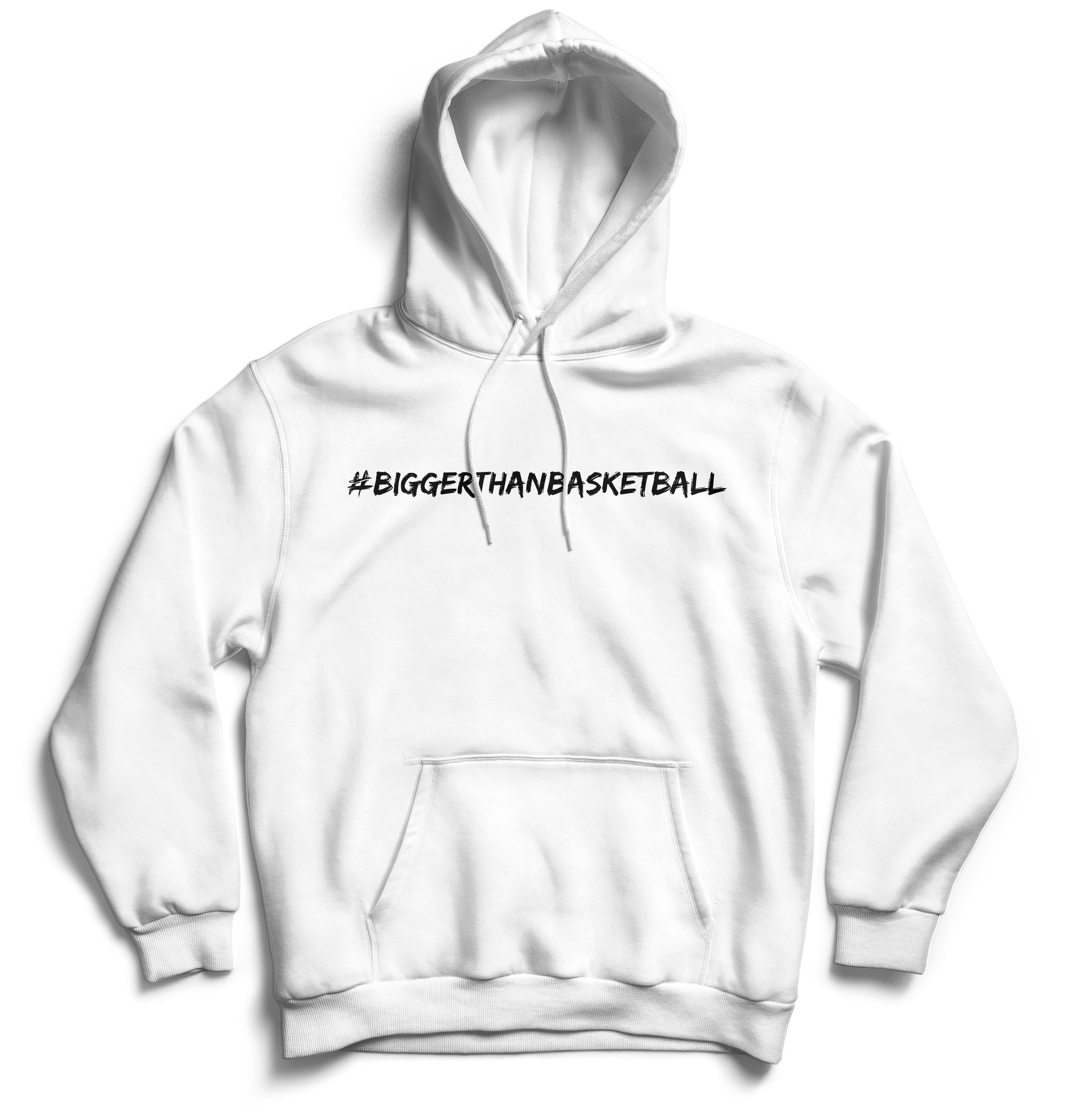 Bigger Than Basketball Hoodie White Bigger Than Basketball Hoodie White